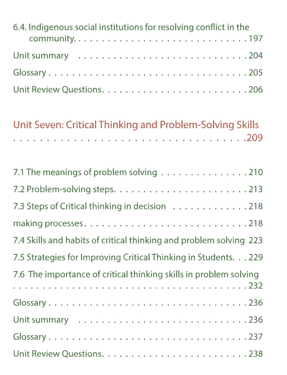 Grade 8 Citizenship Education Student Textbook PDF - New Ethiopian Curriculum | Kehulum